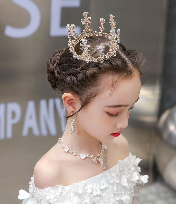 Kids Crown Headwear, Princess Girl Crown for Parties HP015